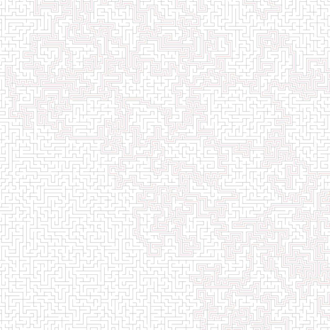 Solving mazes with image processing